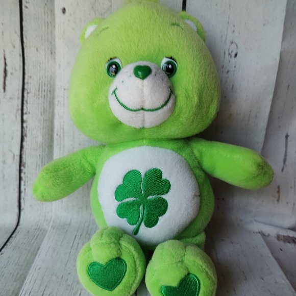 Care Bears | Toys | Care Bears Lucky Bear Plush Stuffed Animal | Poshmark